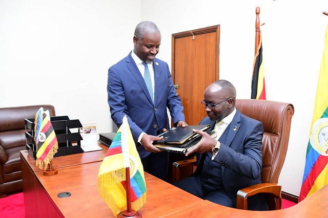 Government Chief Whip Hamson Obua takes office - Entebbe News