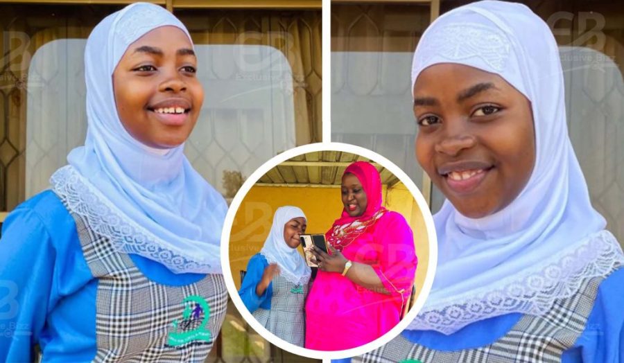 Pretty Nicole Returns To School Courtesy of Hajat Kulthum - Entebbe News